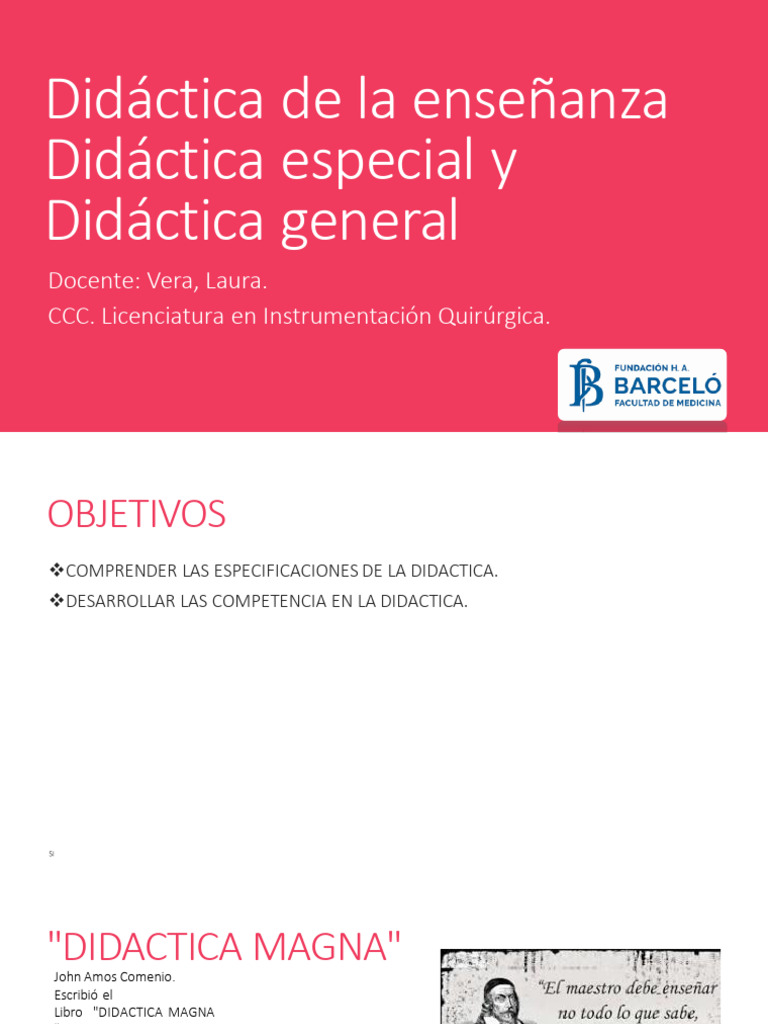 Didactica 5 | PDF | Enseñando | Plan de estudios