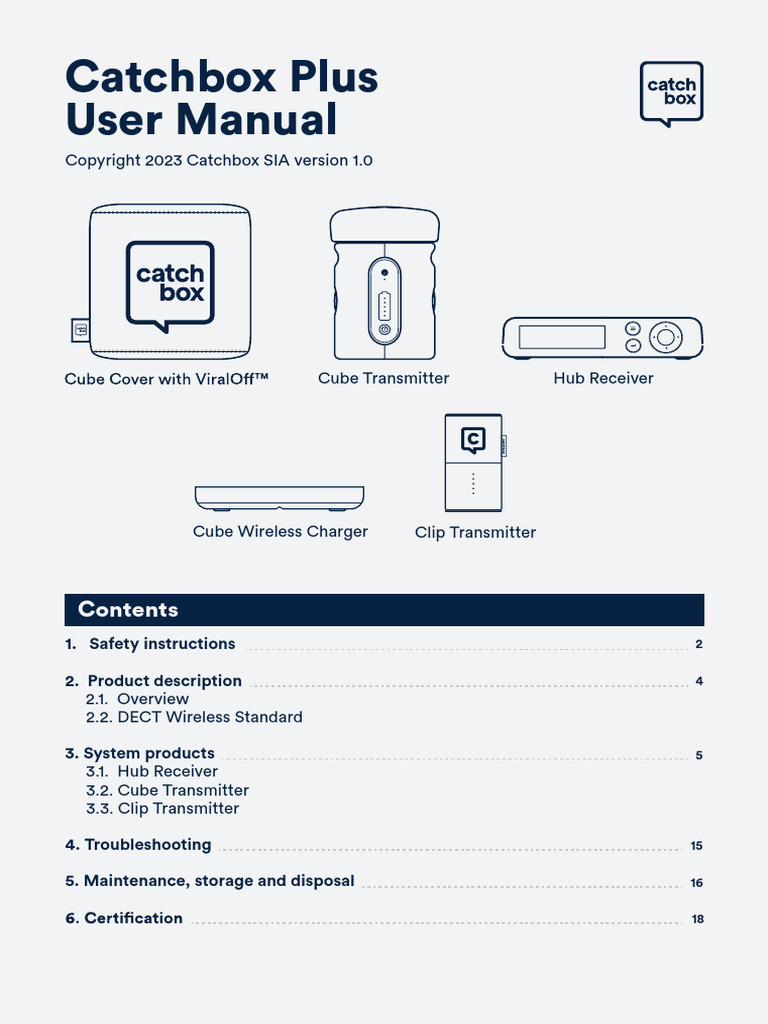 Catchbox Plus | PDF | Battery Charger | Usb