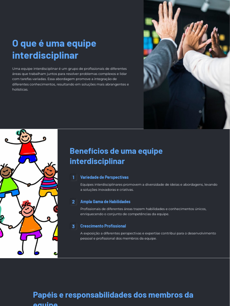 O Que e Uma Equipe Interdisciplinar | PDF | Interdisciplinaridade ...