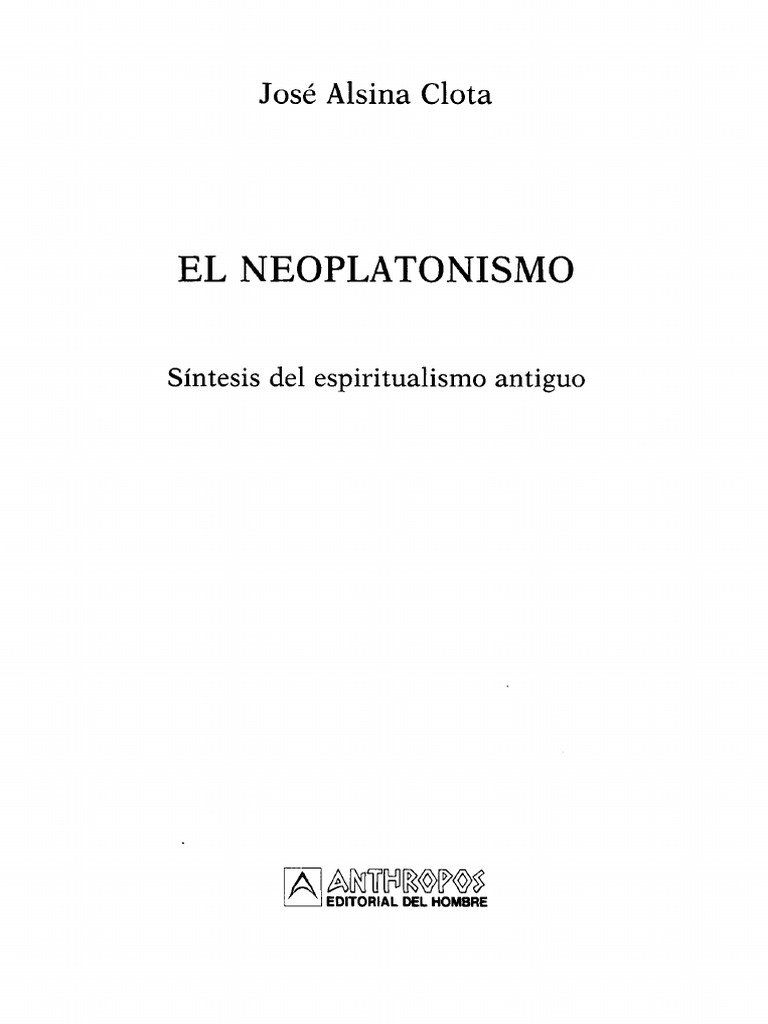 Intro A Plotino | PDF