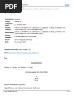 Maddison v Alderson Case Summary | PDF | Appeal | Private Law