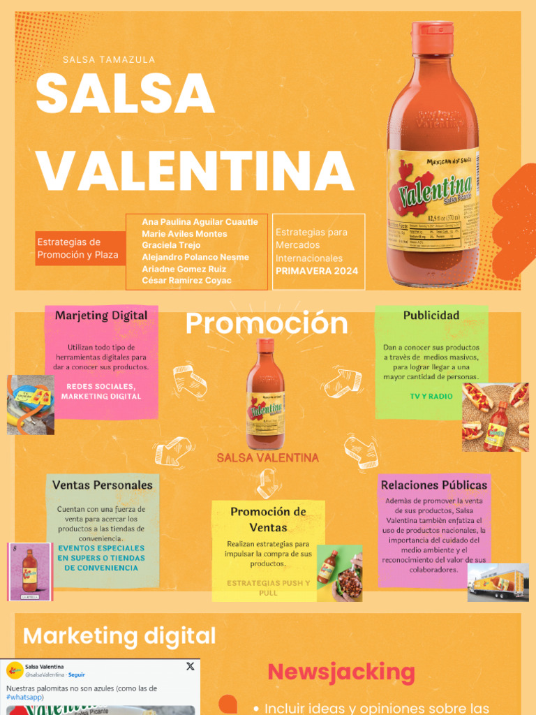 Salsa Valentina | PDF | Marketing | Supermercado