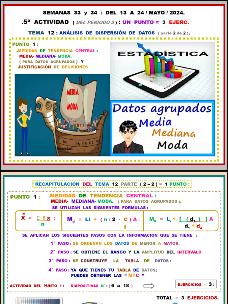 5) - ACTIVIDAD de PRIMER GRADO Sem. 33 y 34 TEMA 12 ANÁL. DATOS 5 ...