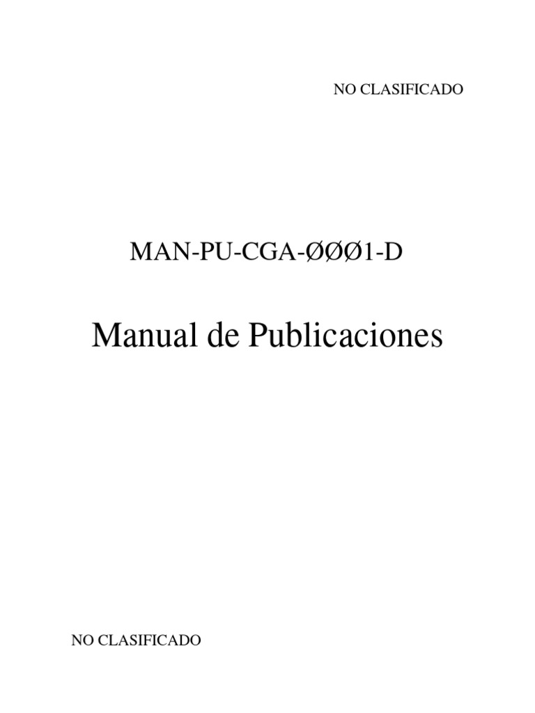 Man Pu Cga 0001 - 101455 | PDF | Doctrina | Guardacostas de los Estados Unidos
