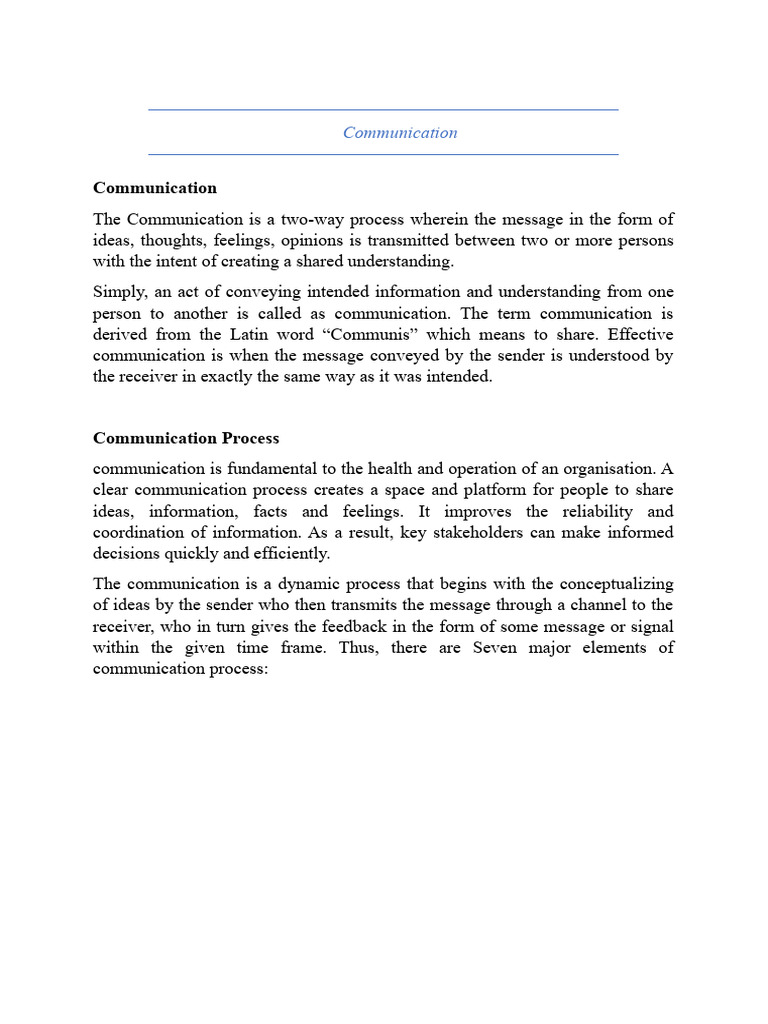 CS Unit 3 | PDF | Communication | Information