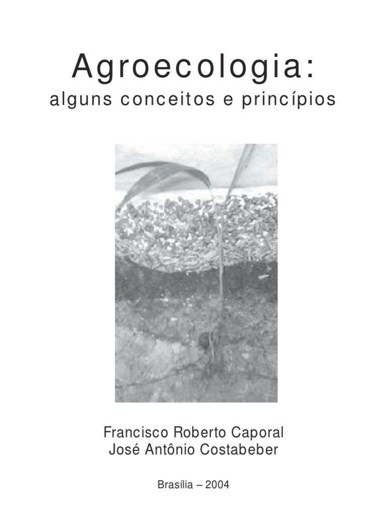 Agroecologia Alguns Conceitos e Princípios | PDF | Agroecologia | Agricultura