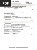 Life Vision b1 Unit 4 Exercises | PDF | Vocabulary | Language Mechanics