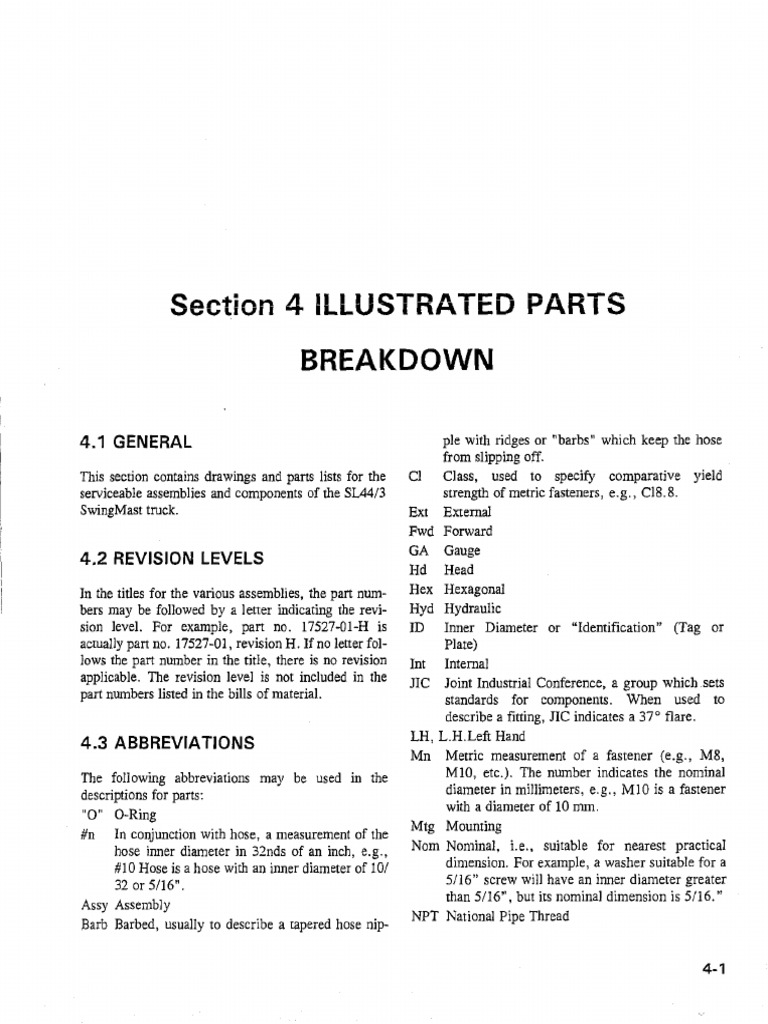 SL44-3 Ch4 | PDF | Axle | Screw
