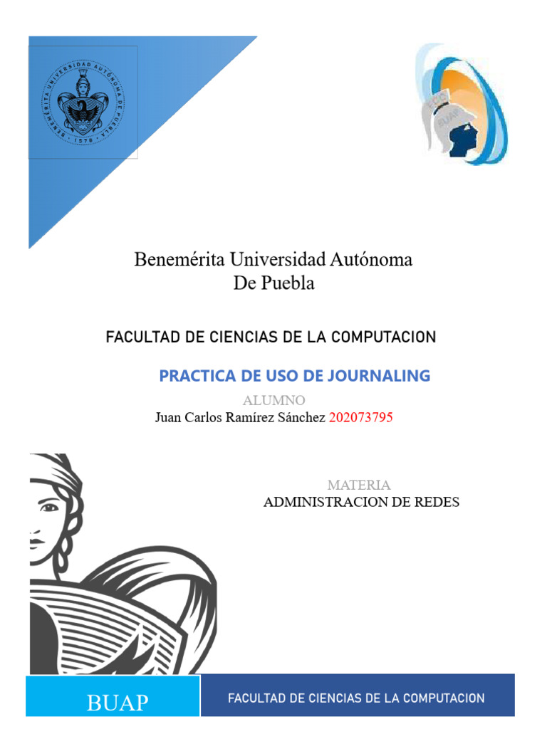 Guía de Journaling en Linux | PDF | Arranque | Software