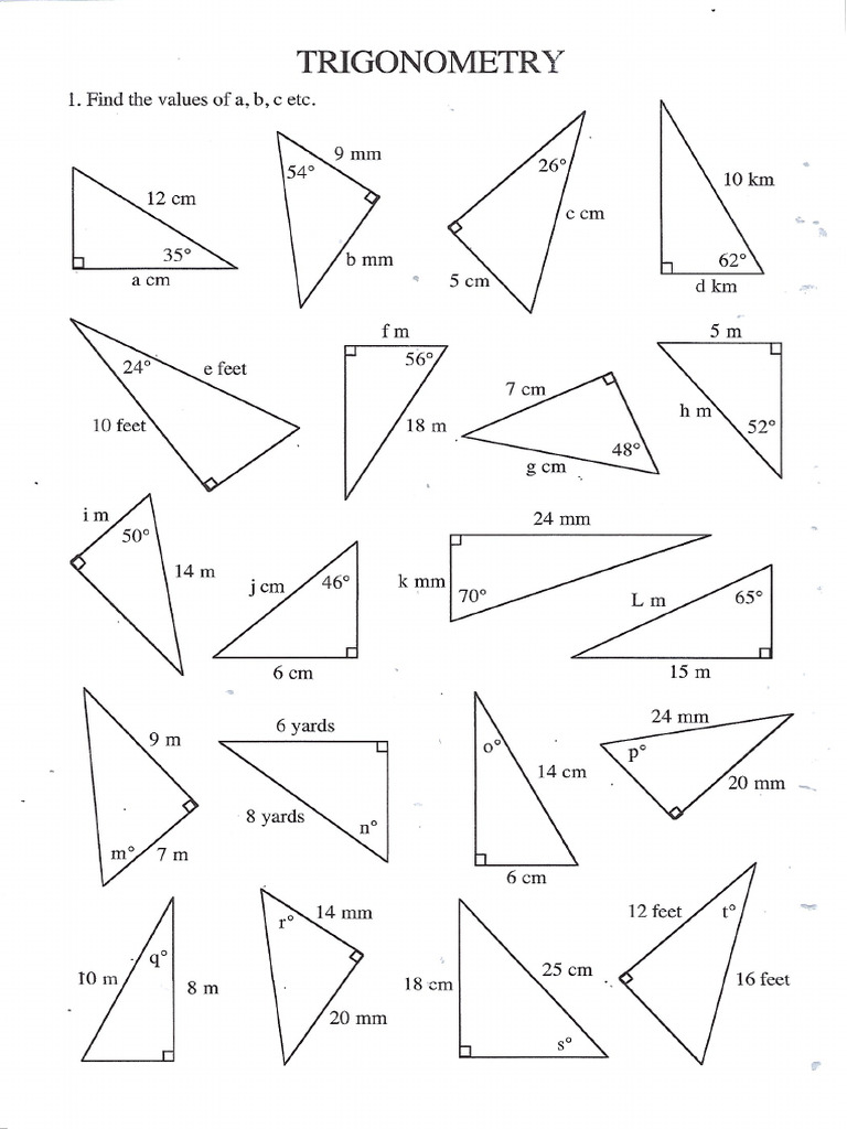 Finding Missing Angles | PDF