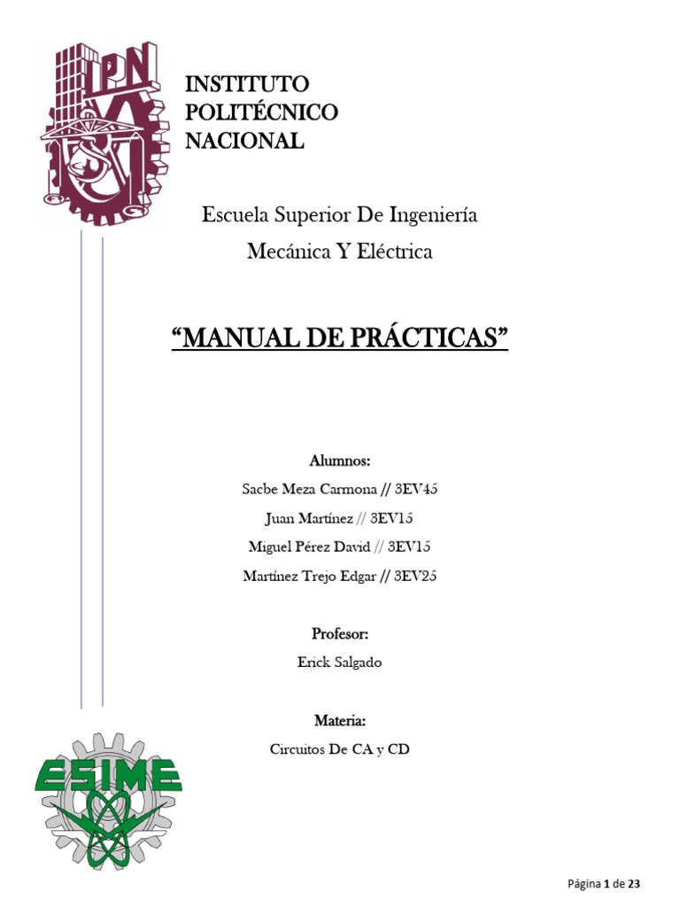 Practicas 1 CSCD | PDF | Transistor | Diodo emisor de luz