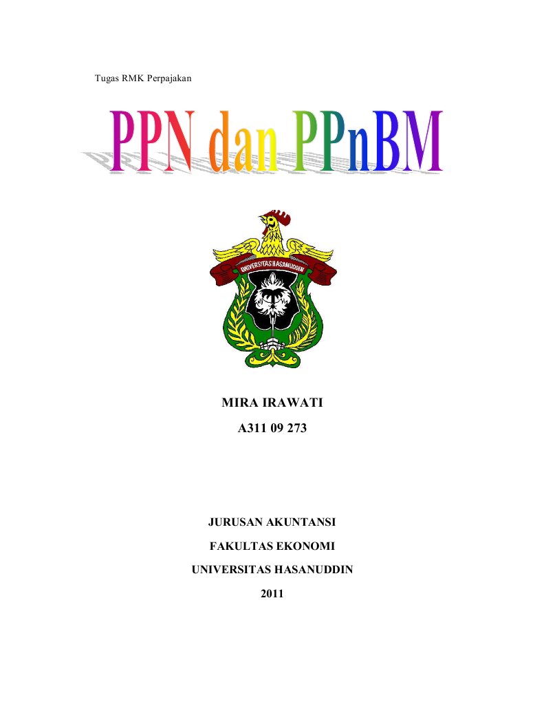 RMK PPN Dan PPNBM | PDF