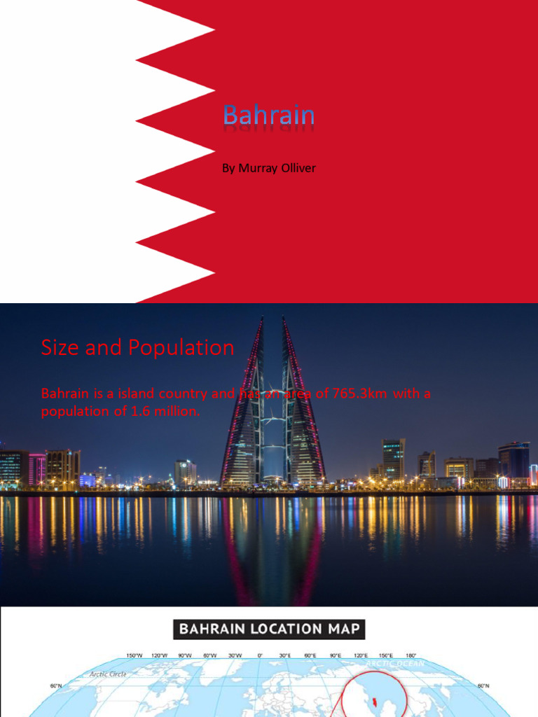 Bahrain: Size, Population, and Facts | PDF