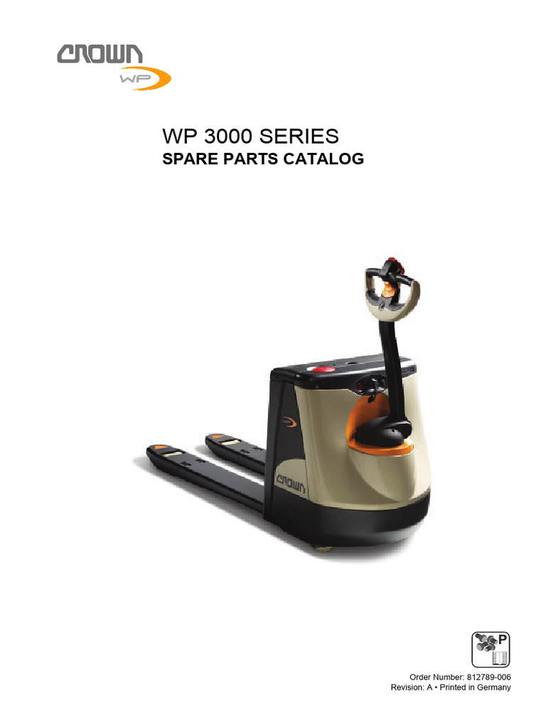 Crown Wp3020 Parts | PDF | Truck | Vehicles