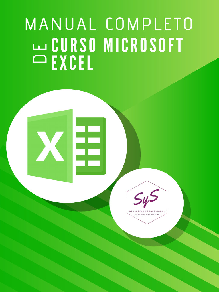 1.1 Manual de Microsoft Excel | PDF | Hoja de cálculo | Microsoft Excel 1.1 Manual de Microsoft Excel | PDF | Hoja de cálculo | Microsoft Excel