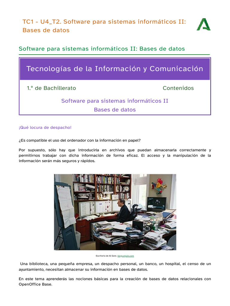 Bases de Datos TIC | PDF | Bases de datos | Mi sql