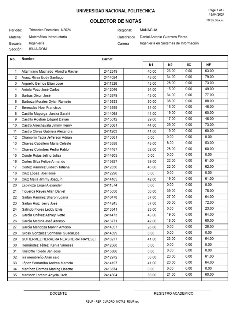 Isi-Ia-Dom Daniel Mat Introd 2024 | PDF