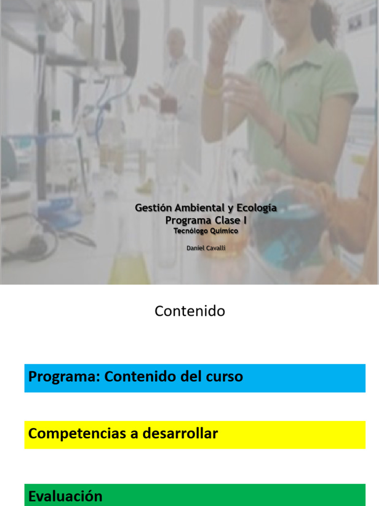 EGA 1 Desarrollo Del Curso | PDF | Entorno natural | Ecología