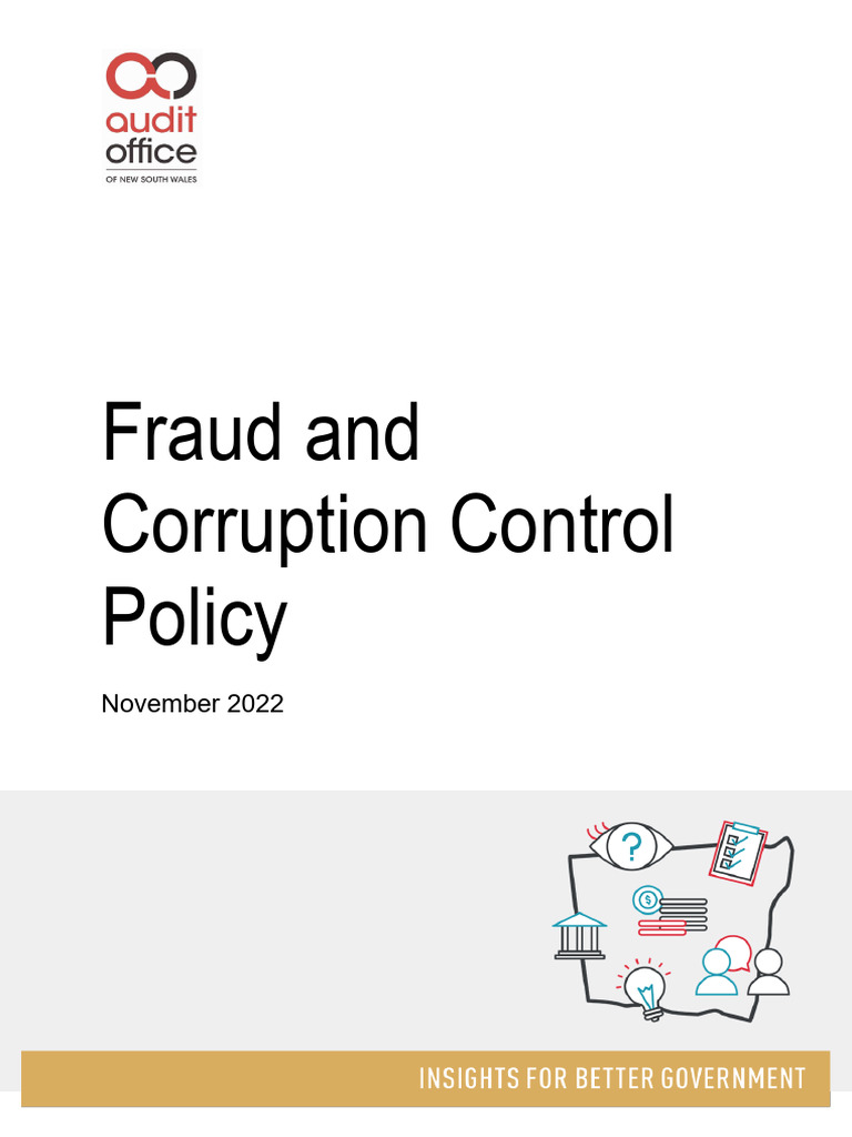 Fraud and Corruption Control Policy (Current Version) | PDF | Bribery ...