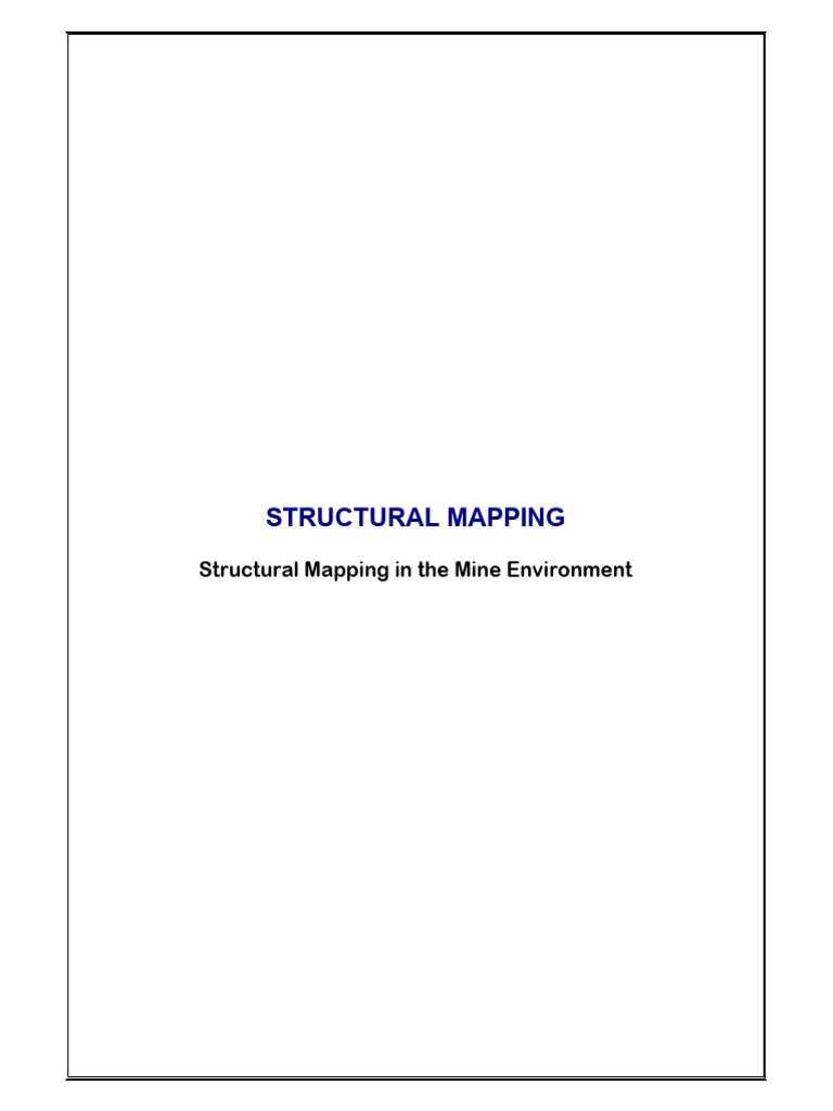 09 - Structural Mapping | PDF | Structural Geology 09 - Structural Mapping | PDF | Structural Geology