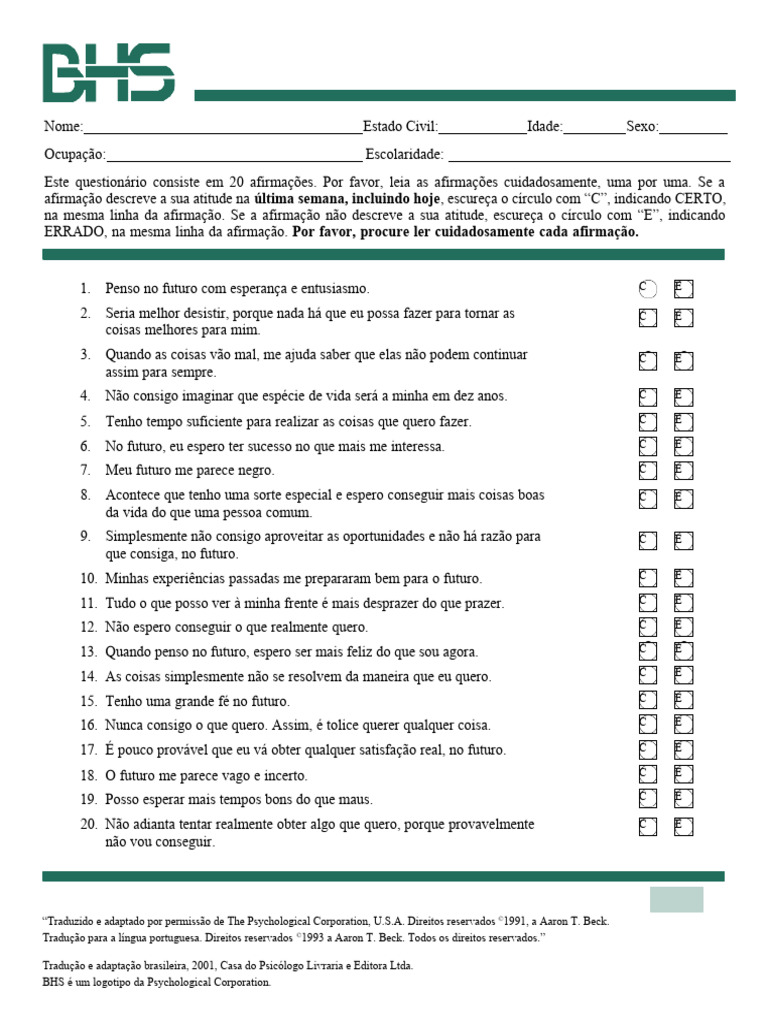 Escalas_Beck_BDI_BAI_BHS_1 (1) | PDF