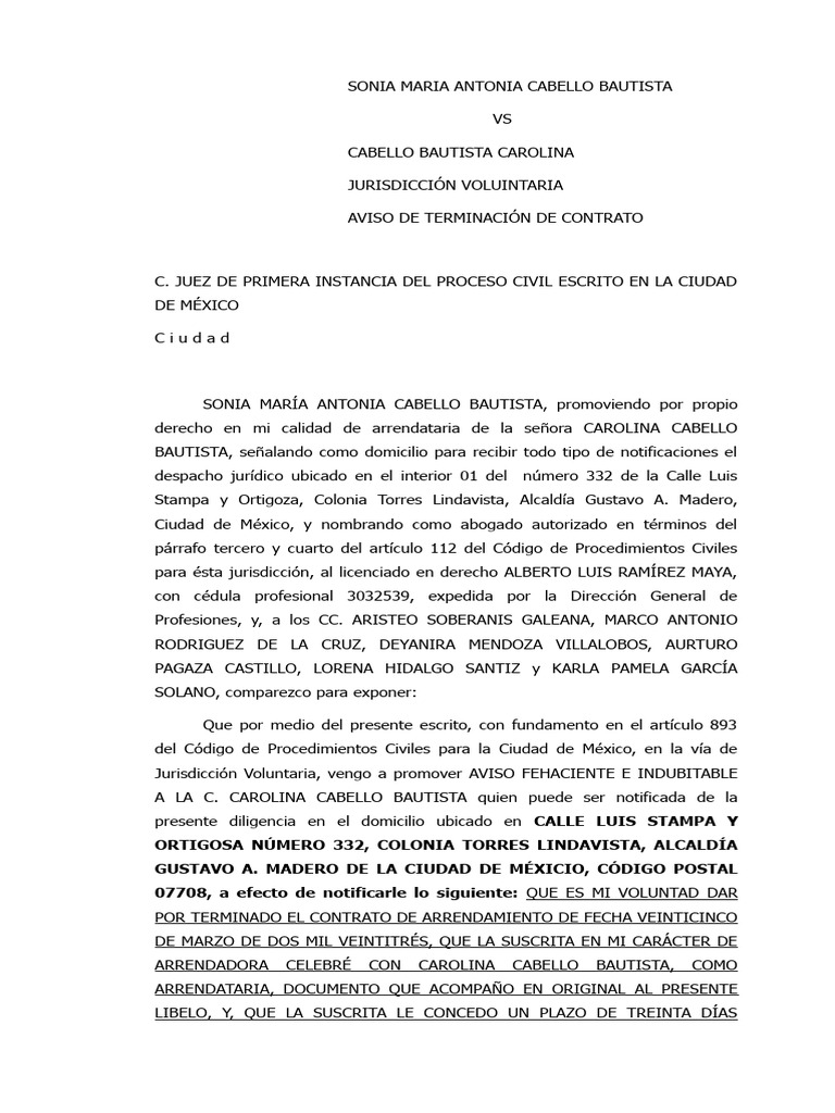 Juris Vol Aviso Carolina | PDF | Justicia | Crimen y violencia