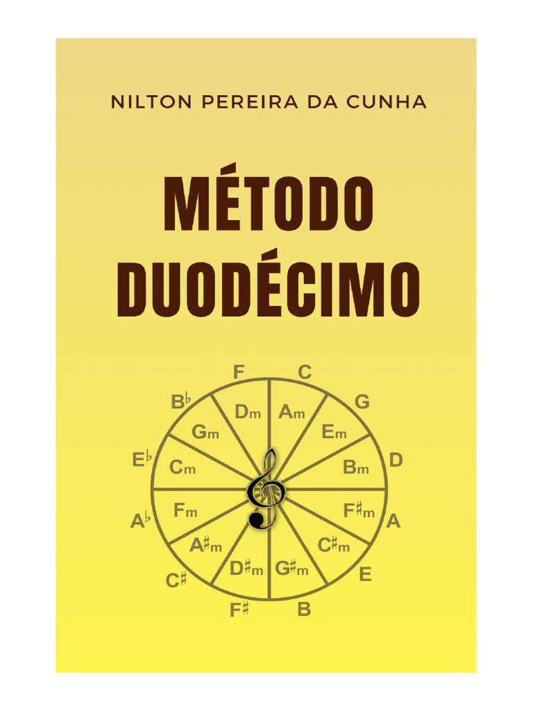 Livro 3 - Método Duodécimo | PDF | Escala (música) | Escala menor