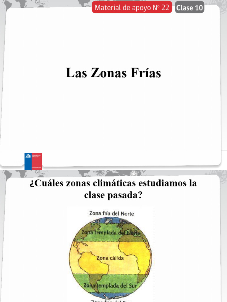 8 PPT N7 Clase 10 Las Zonas Climaticas Frias | PDF | Clima | Naturaleza