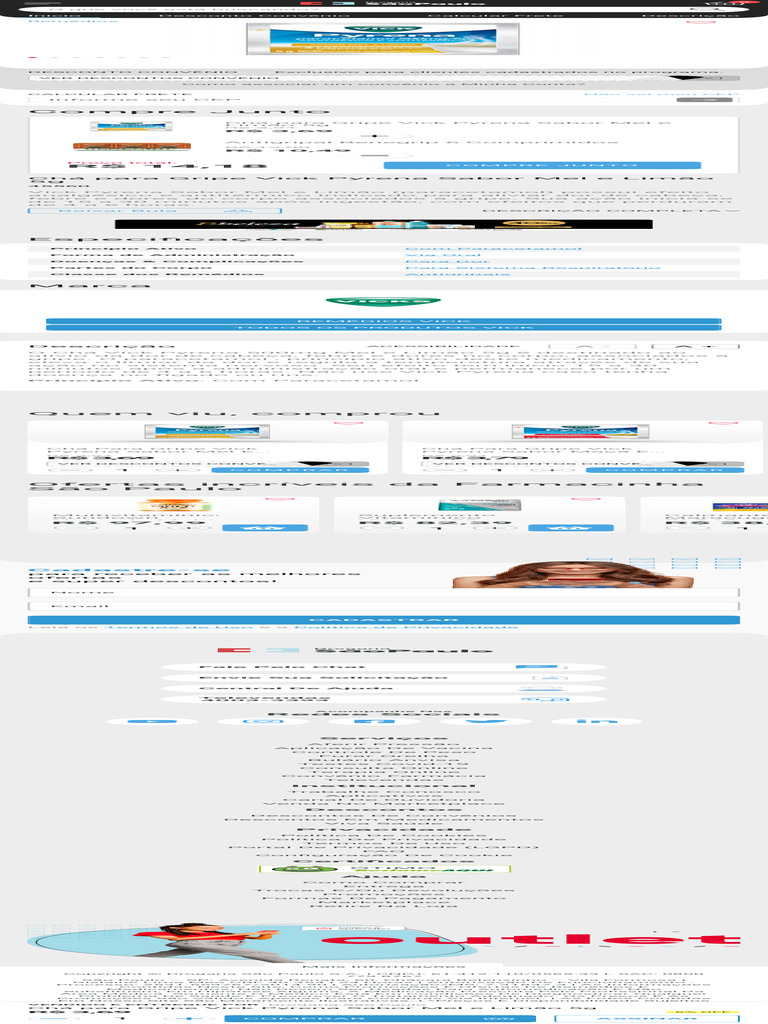 Chá para Gripe Vick Pyrena Sabor Mel e Limão 5g - Drogaria Sao Paulo ...