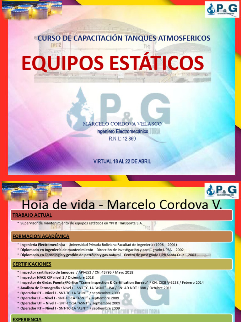 Equipos Estáticos | PDF | Soldadura | Construcción