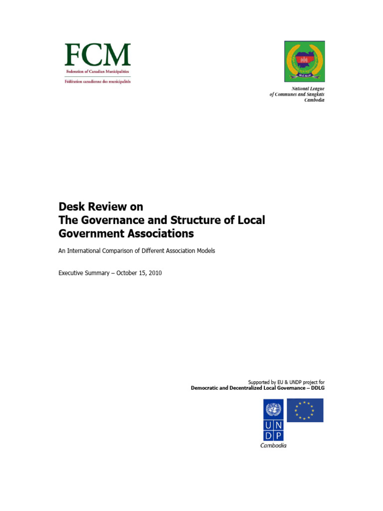 Desk - Review - On - The - Governance - and - Structure - of Local ...