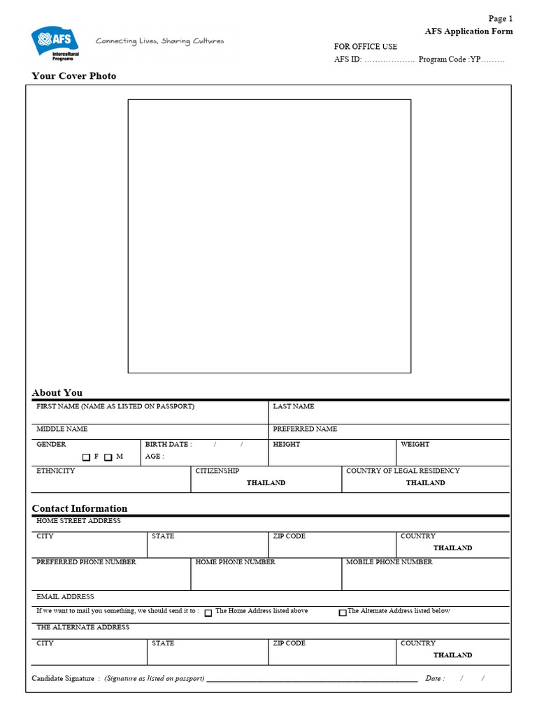 FORM Cover Page | Download Free PDF | Government And Personhood