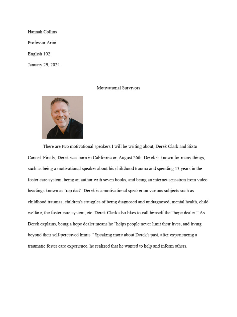 Final Comparative Rhetorical Analysis 1 | PDF | Foster Care ...