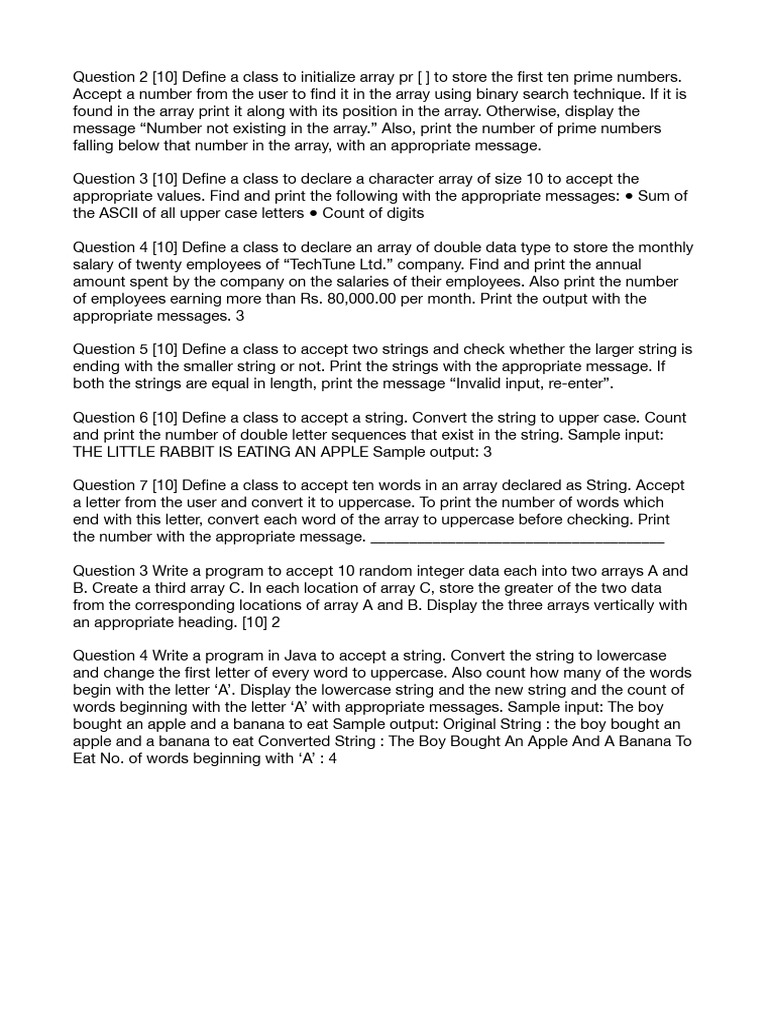 Cs To Print | PDF | String (Computer Science) | Letter Case