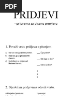 OPISNI, GRADIVNI I POSVOJNI Pridjevi 1 | PDF