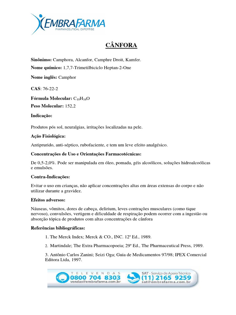 Canfora Embrafarma | PDF | Bem-estar