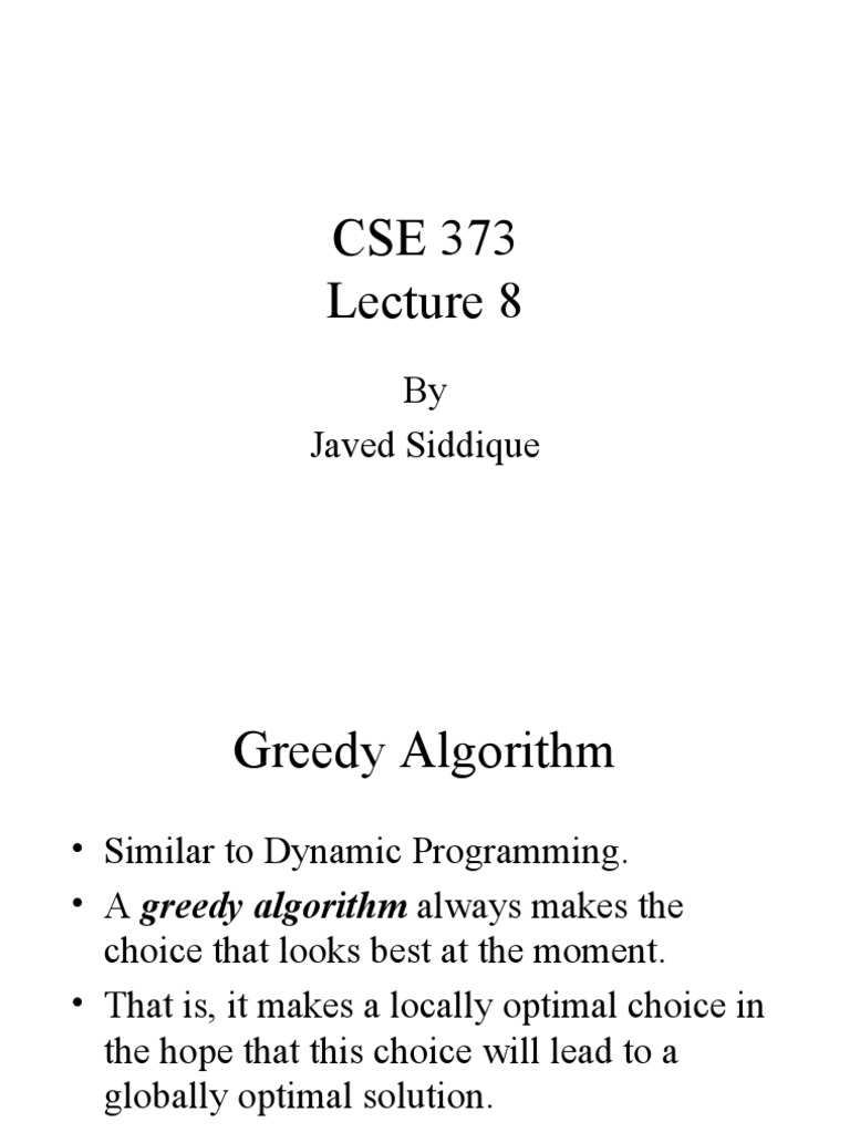 Greedy Algorithms and Huffman Encoding | PDF