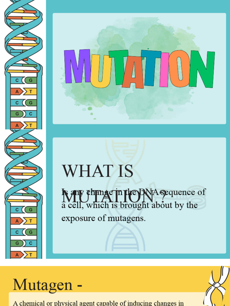 DNA Biology Science Education Presentation in Blue Orange Illustrated ...