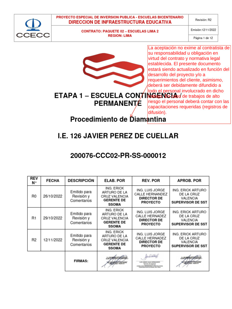 CCC02 PR SS 000012 | PDF | Perforación | Perforar