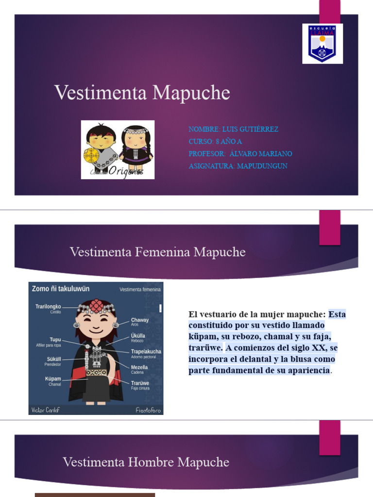 Vestimenta Mapuche | PDF