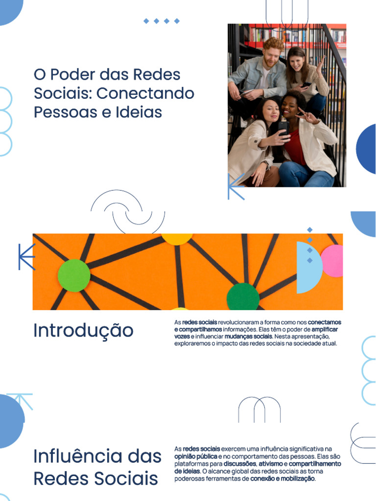 O Poder Das Redes Sociais | PDF