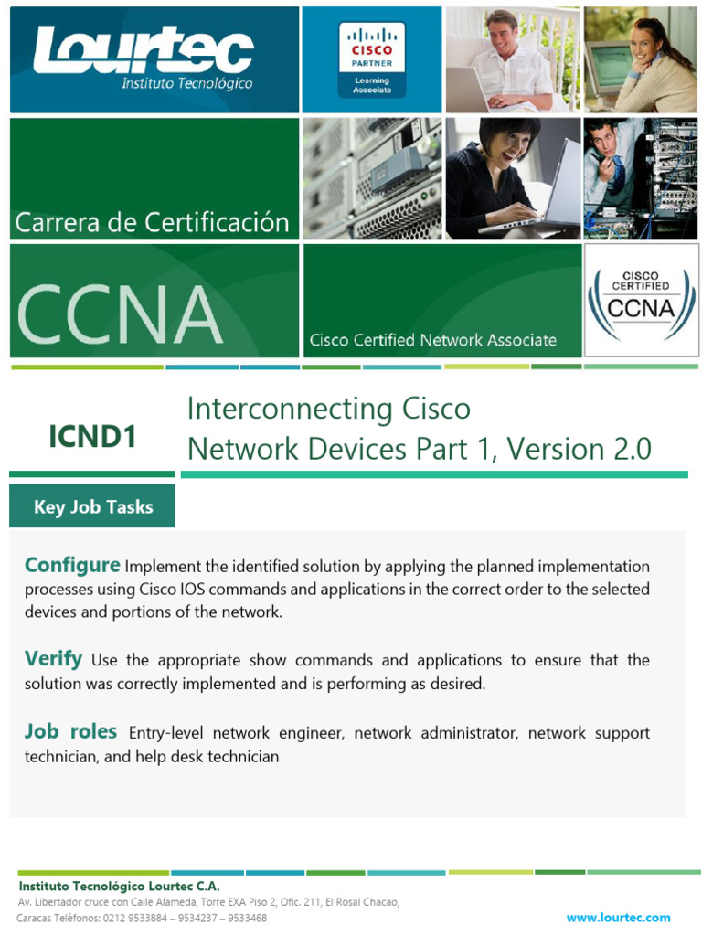 Brochure CARRERACCNARYSSEPTIEMBRE | PDF | Cisco Certifications | Computer Network