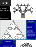 Fractales: Guía Completa y Aplicaciones | PDF | Fractal | Teoría del caos