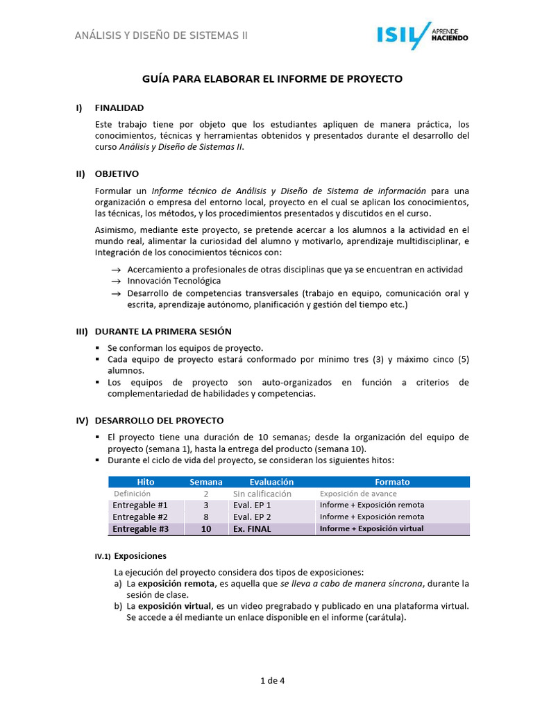 ADS2 Guia de Proyecto | PDF | Lenguaje de modelado unificado | Caso de uso