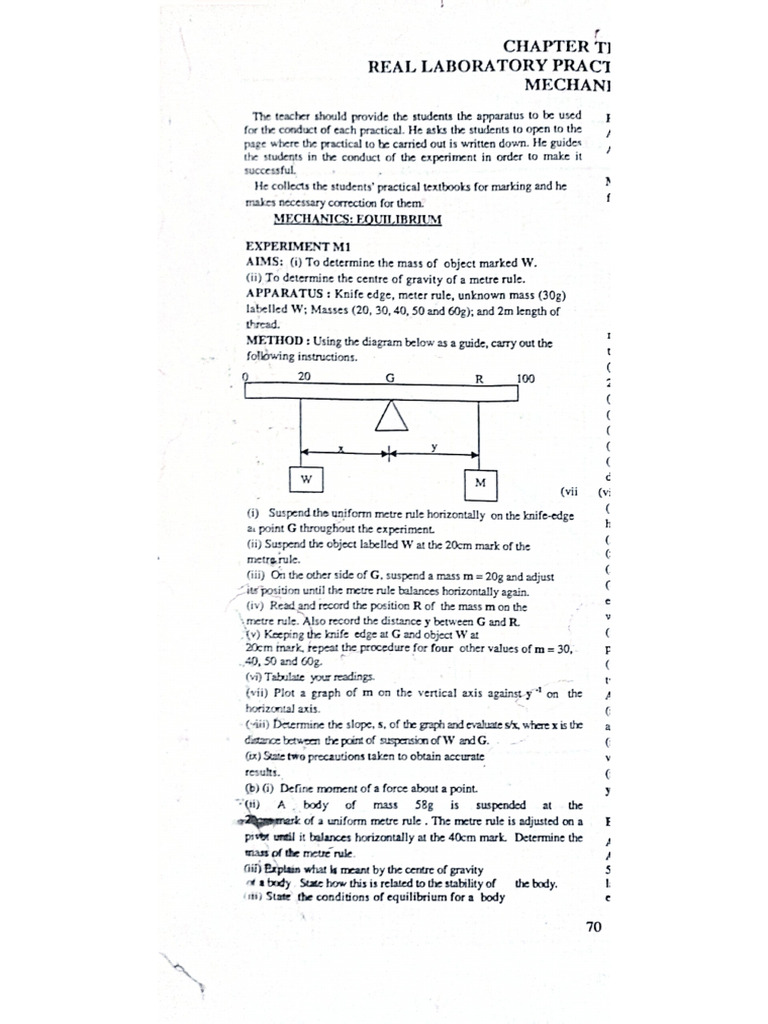 Experiment One | PDF