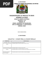 Barua Ya Likizo | PDF