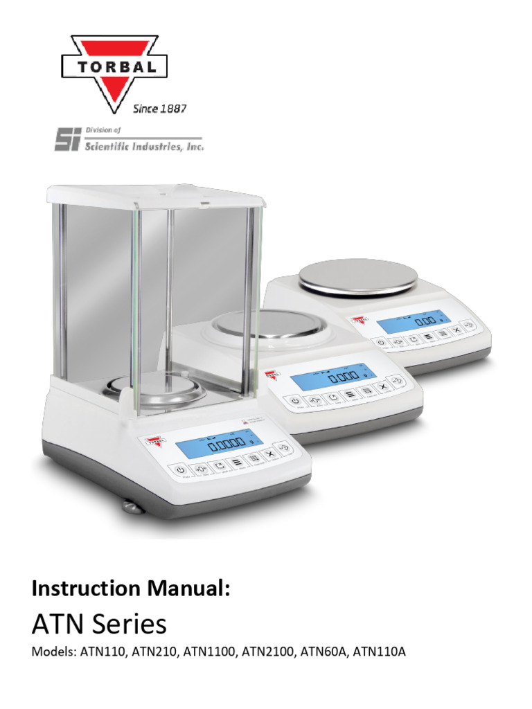 ATN Series Scale User Guide | PDF