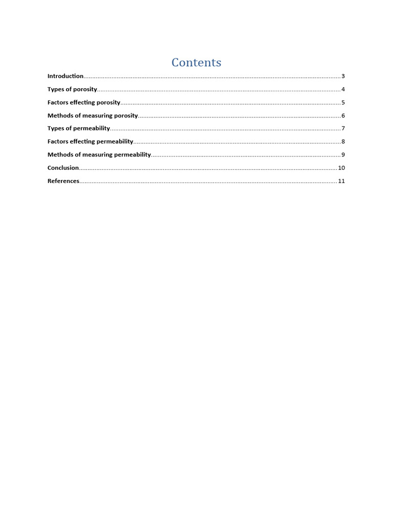 Porosity and Perm | PDF | Porosity | Permeability (Earth Sciences)