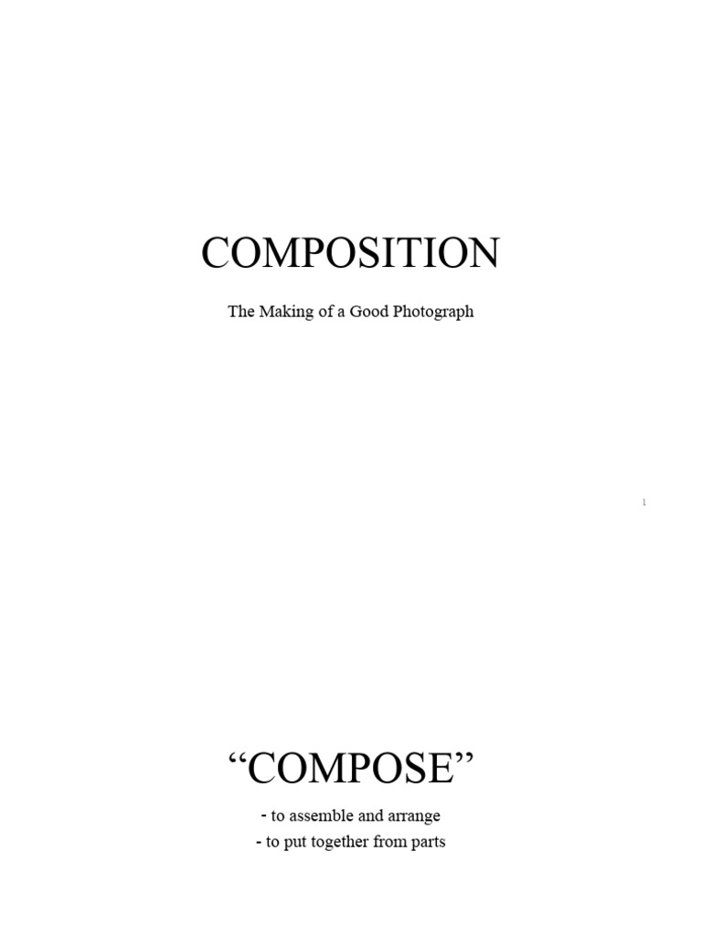 Compo l1 - Elements | PDF | Composition (Visual Arts) | Paintings