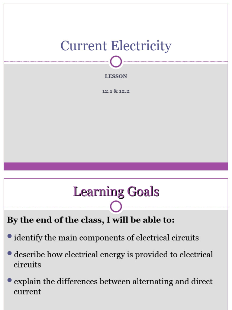 Current Electricity Basics | PDF | Electrode | Fuel Cell